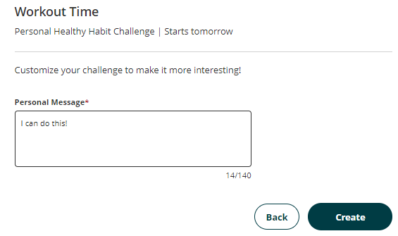 How to create a Healthy Habit Challenge? – Personify Health Dell